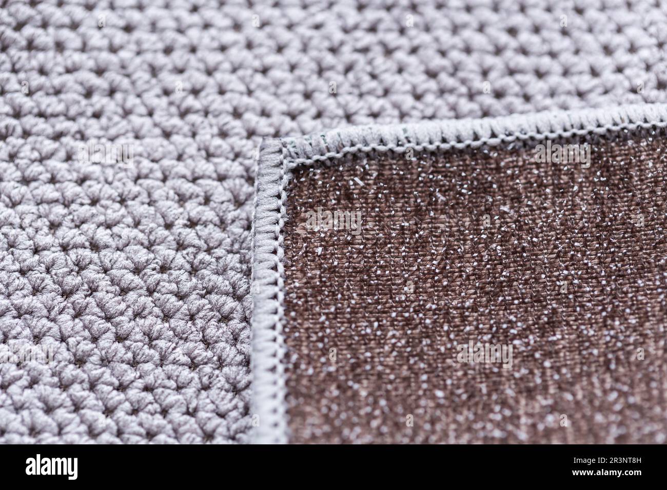 Dust rags and spring cleaning at home. Household chores and ...