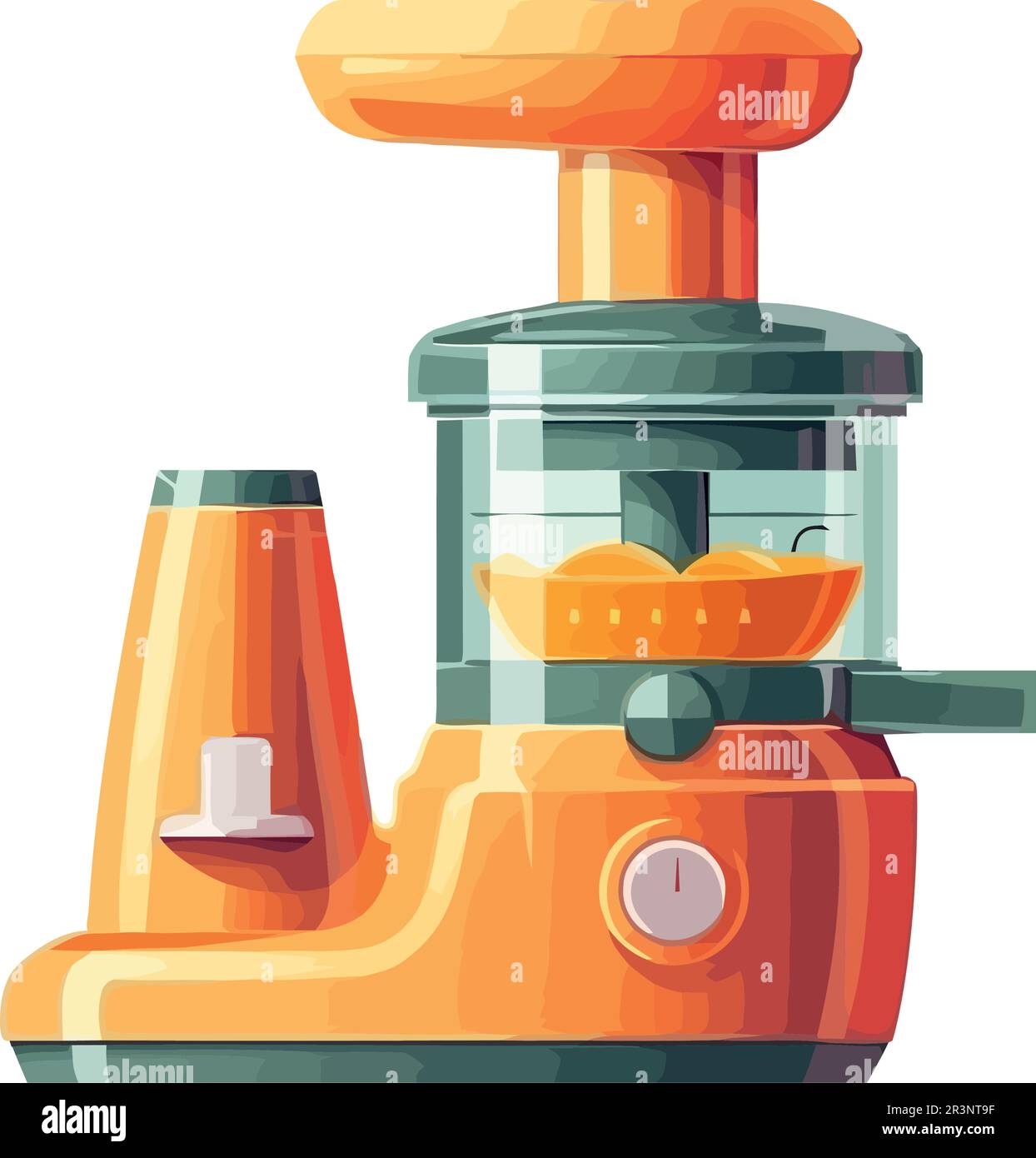 organic beverage in a juicer design Stock Vector Image & Art - Alamy