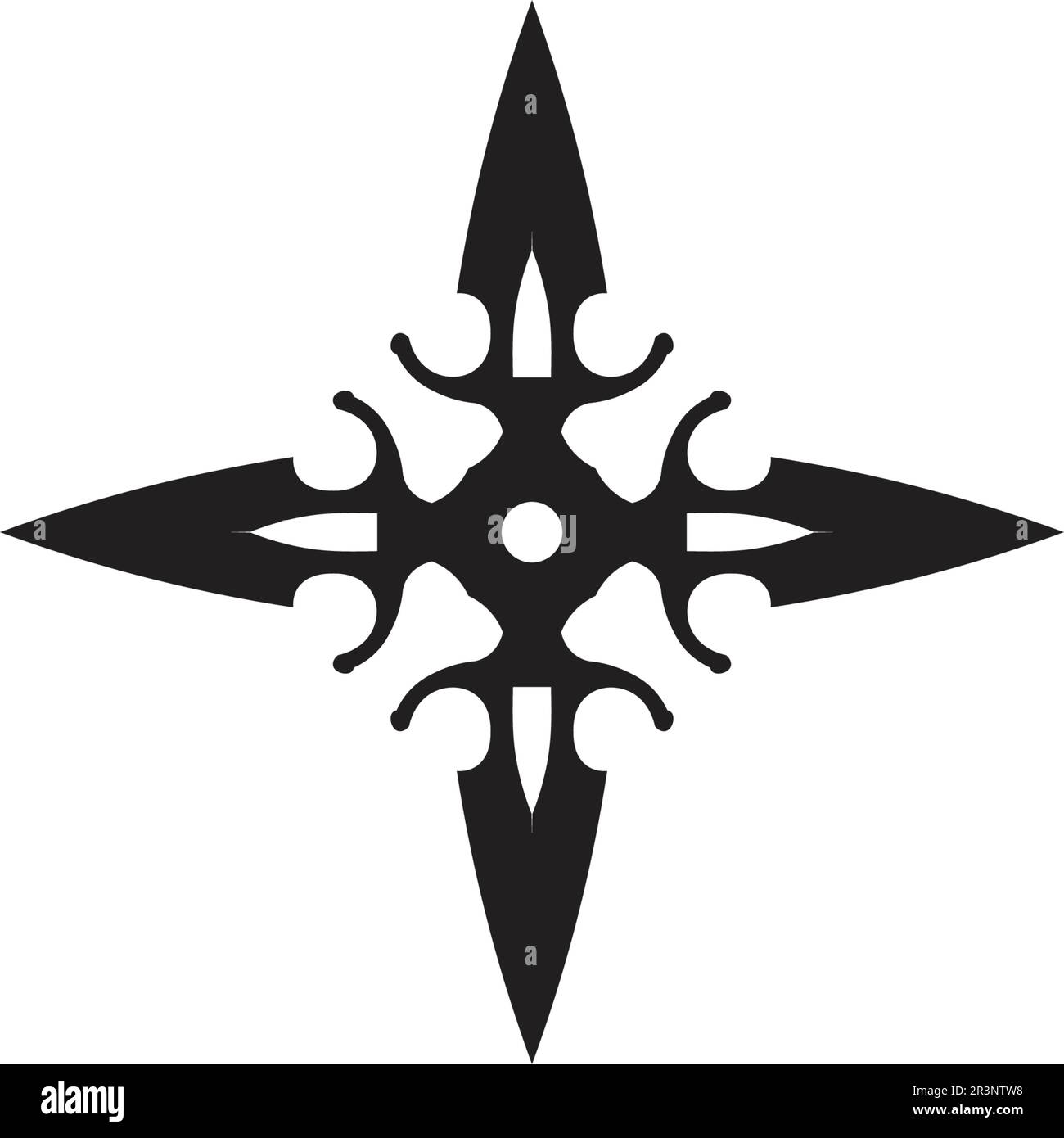 Cross swords icon flat. Simple vector symbol and bonus icon Stock ...