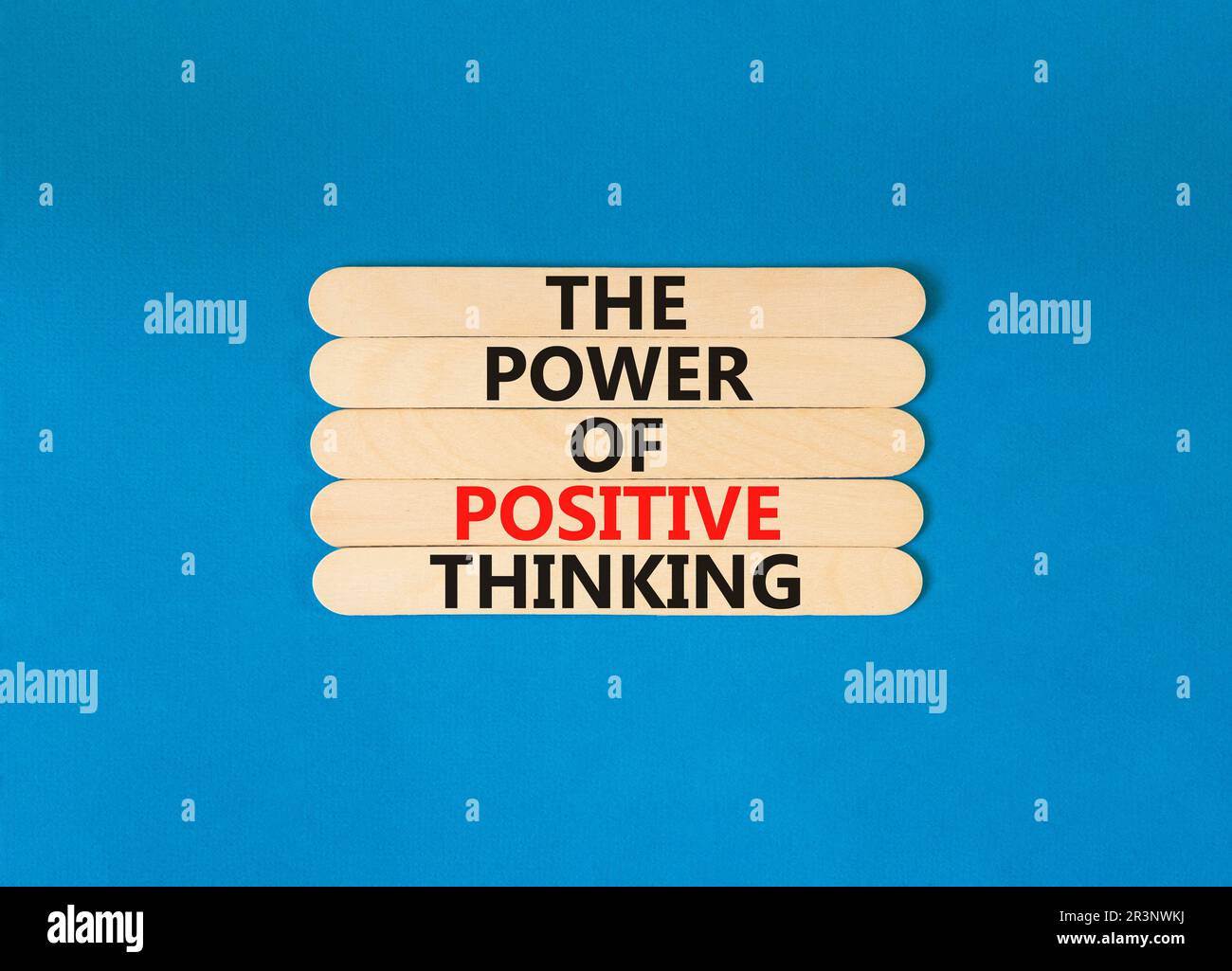 Positive thinking symbol. Concept words The power of positive thinking ...