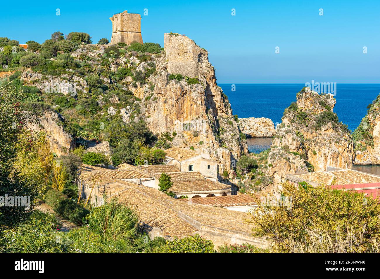 The famous Tonnara of Scopello in Sicily Stock Photo - Alamy