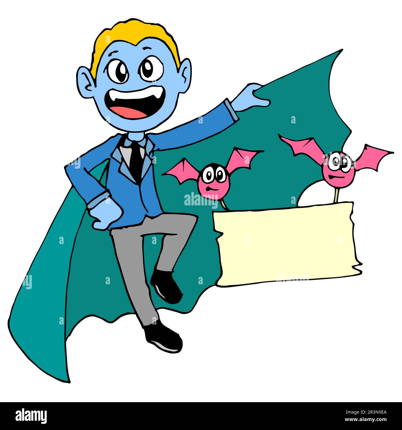 Cartoon bats flying hi-res stock photography and images - Alamy