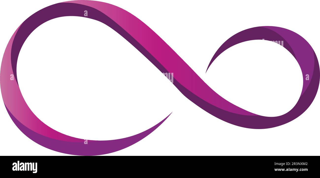 Infinity symbol vector vectors hi-res stock photography and images - Alamy