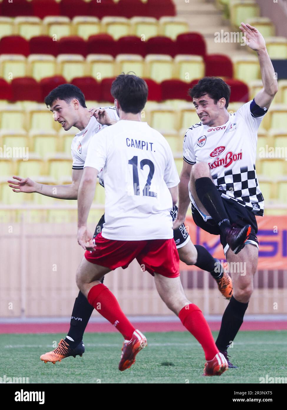 Monaco, Monaco. 23rd May, 2023. Charles Leclerc of Ferrari plays a ...