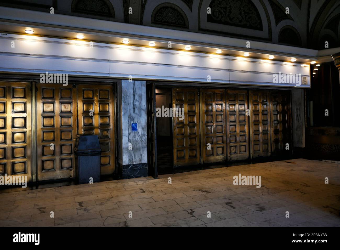 LOS ANGELES, CALIFORNIA - 17 MAY 2023: The Orpheum Theatre Lobby. On ...