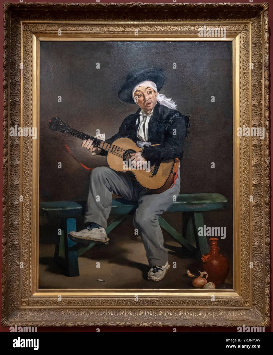 Paris, France - 05 13 2023: Orsay Museum. The Spanish Singer painted by ...