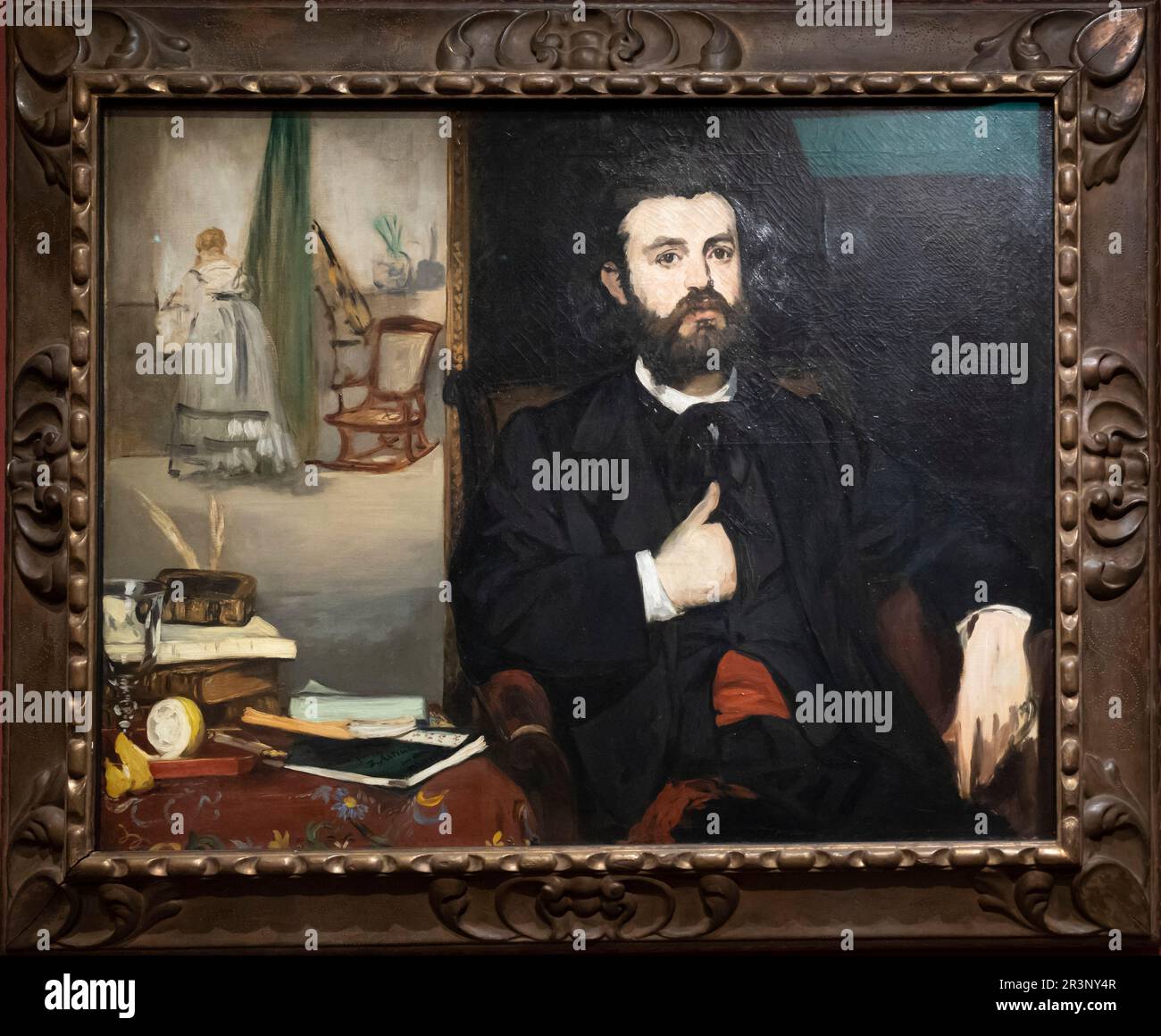 Paris, France - 05 13 2023: Orsay Museum. Portrait Of Zacharie Astruc ...