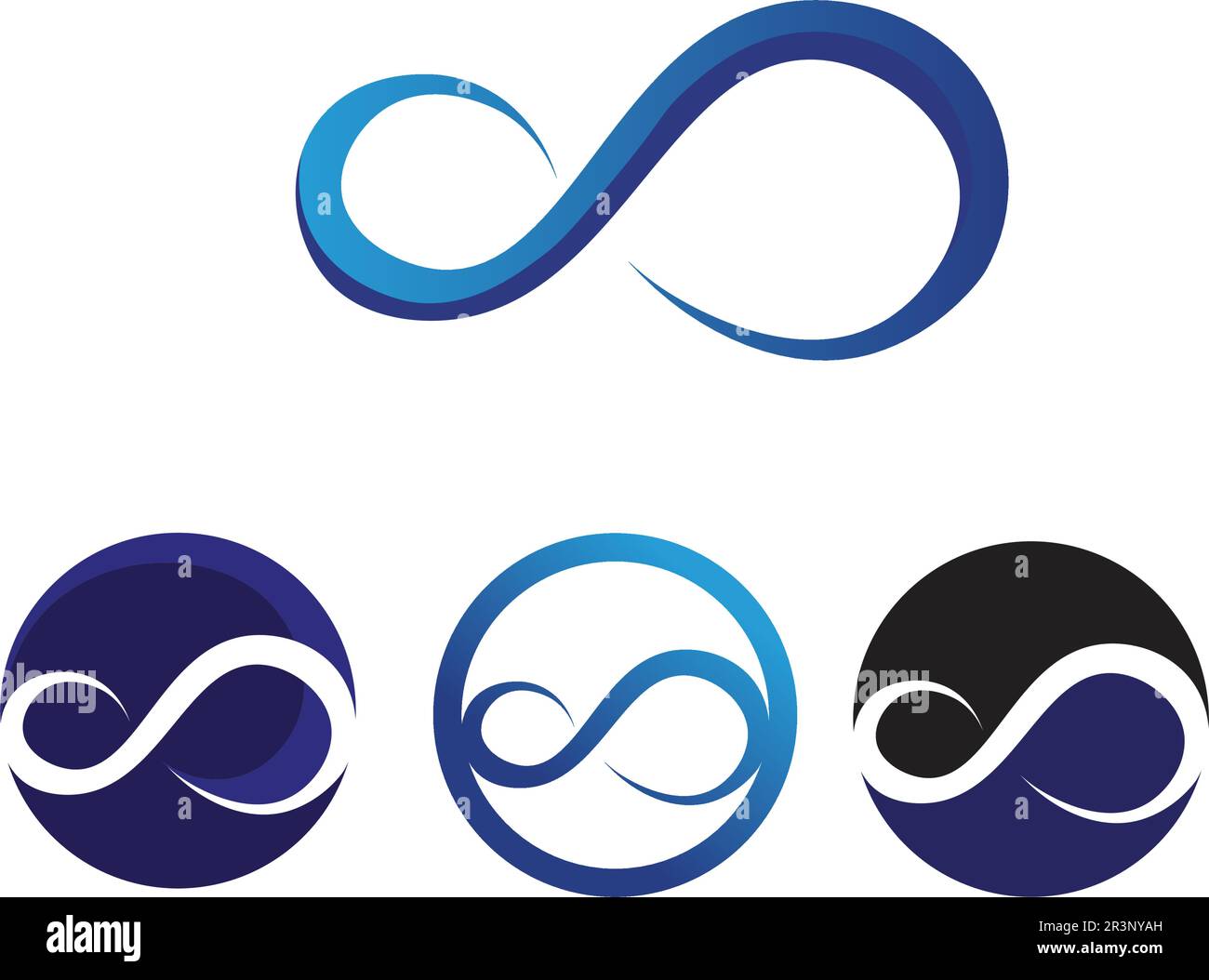 infinity logo and symbol template icons app Stock Vector Image & Art ...