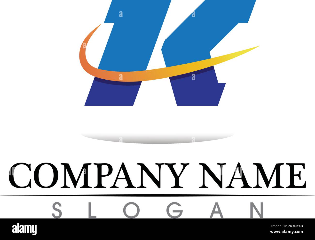 k letter k logo design and vector Stock Vector Image & Art - Alamy
