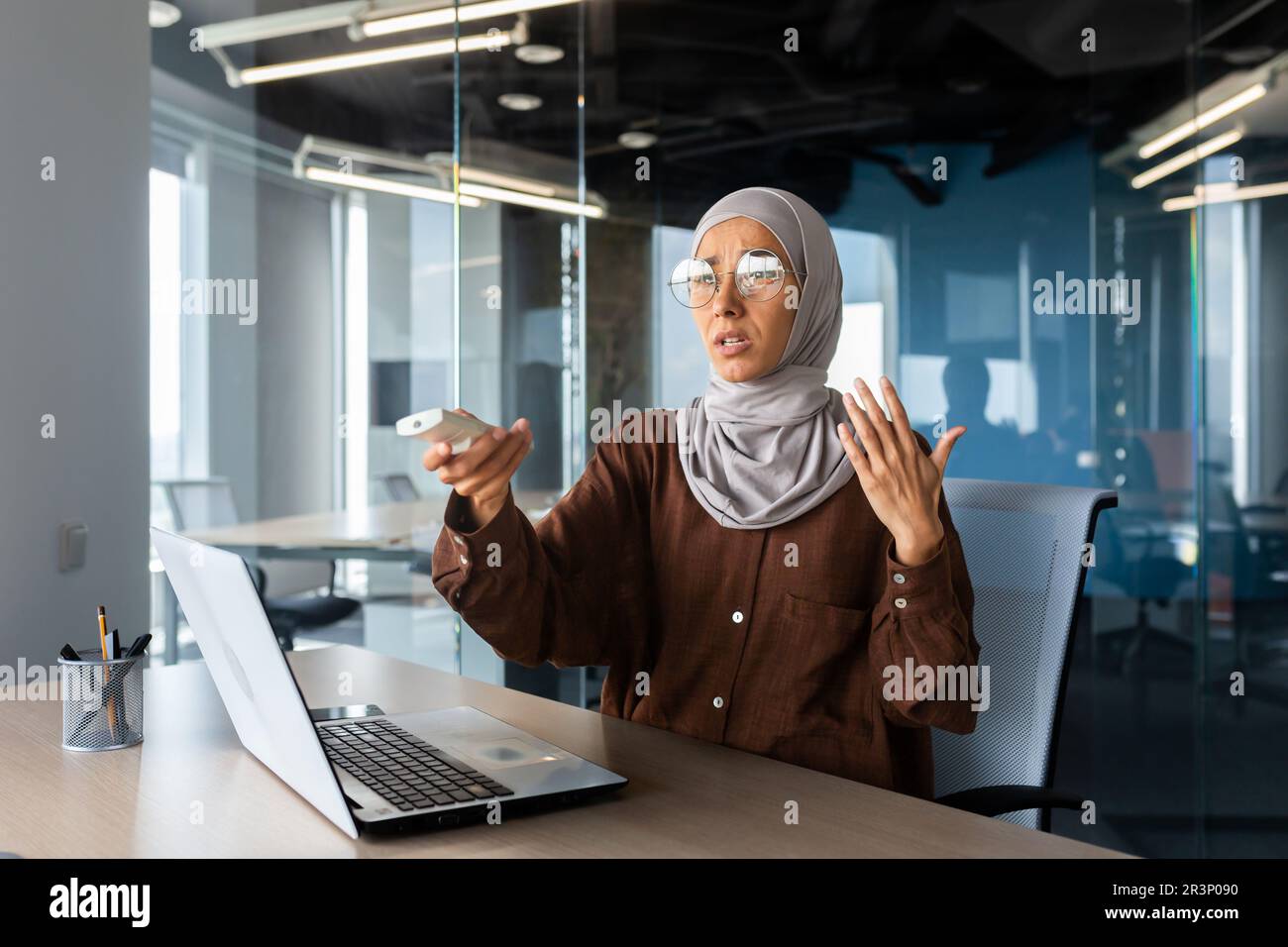 Freezing Cold Office