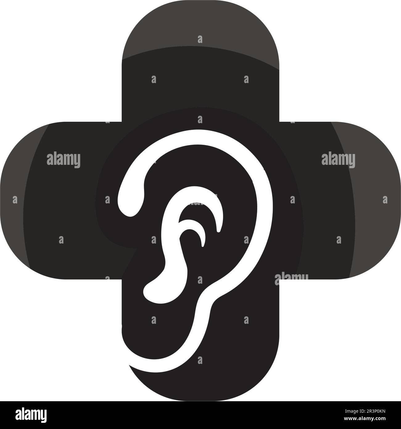 ear and diagnose health logo desain and vector Stock Vector Image & Art ...