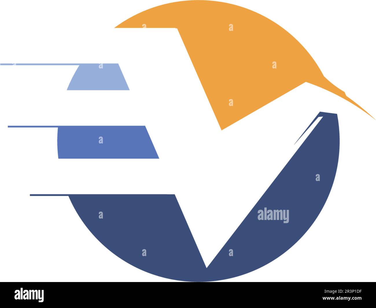 Vector - Vector sign abstract bird in flight Rooster and Chicken Stock ...
