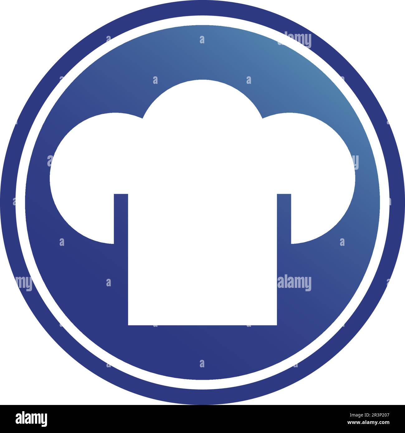 chef logo classical cook catering vector design Stock Vector Image ...