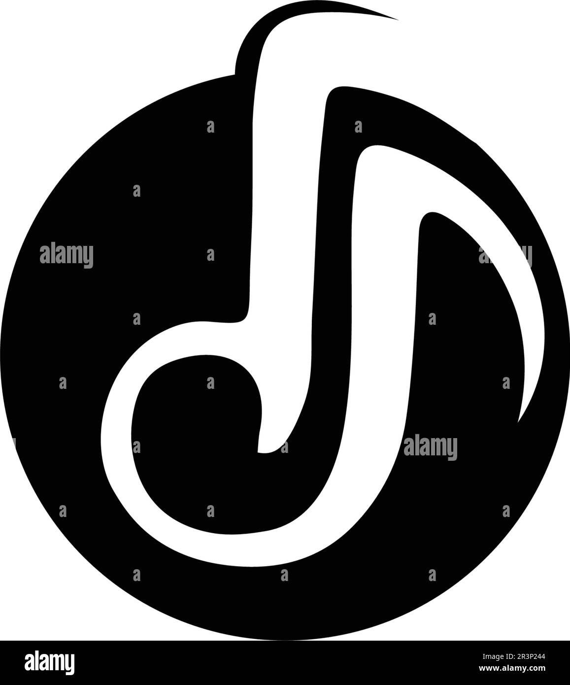 Music note Icon Vector Stock Vector Image & Art - Alamy