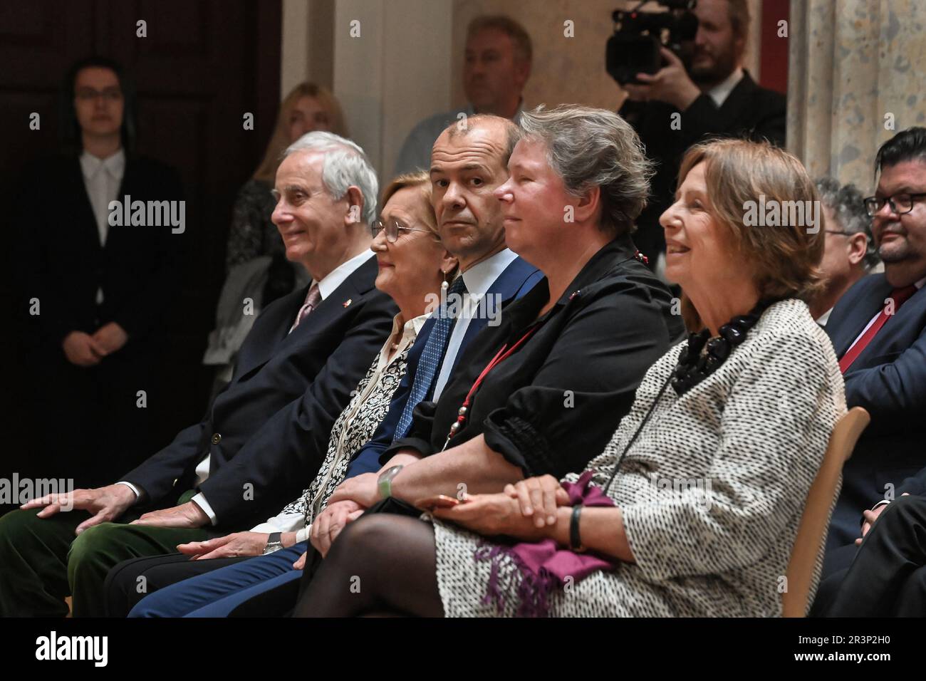 Opava, Czech Republic. 24th May, 2023. Three princesses and two princes ...