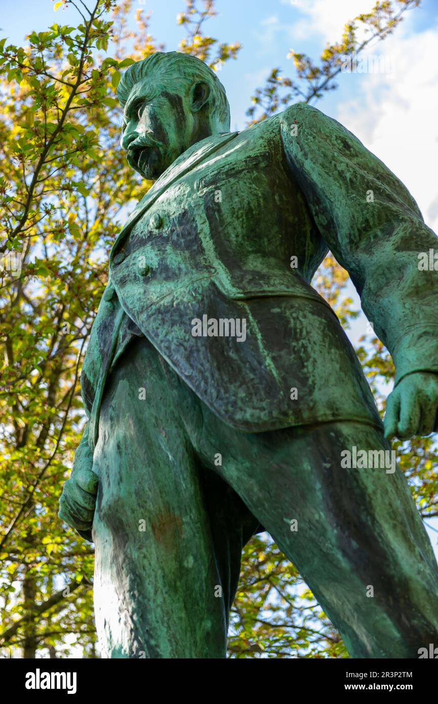 A statue in Kongens Have (The kings Garden) Copenhagen, Denmark Stock ...