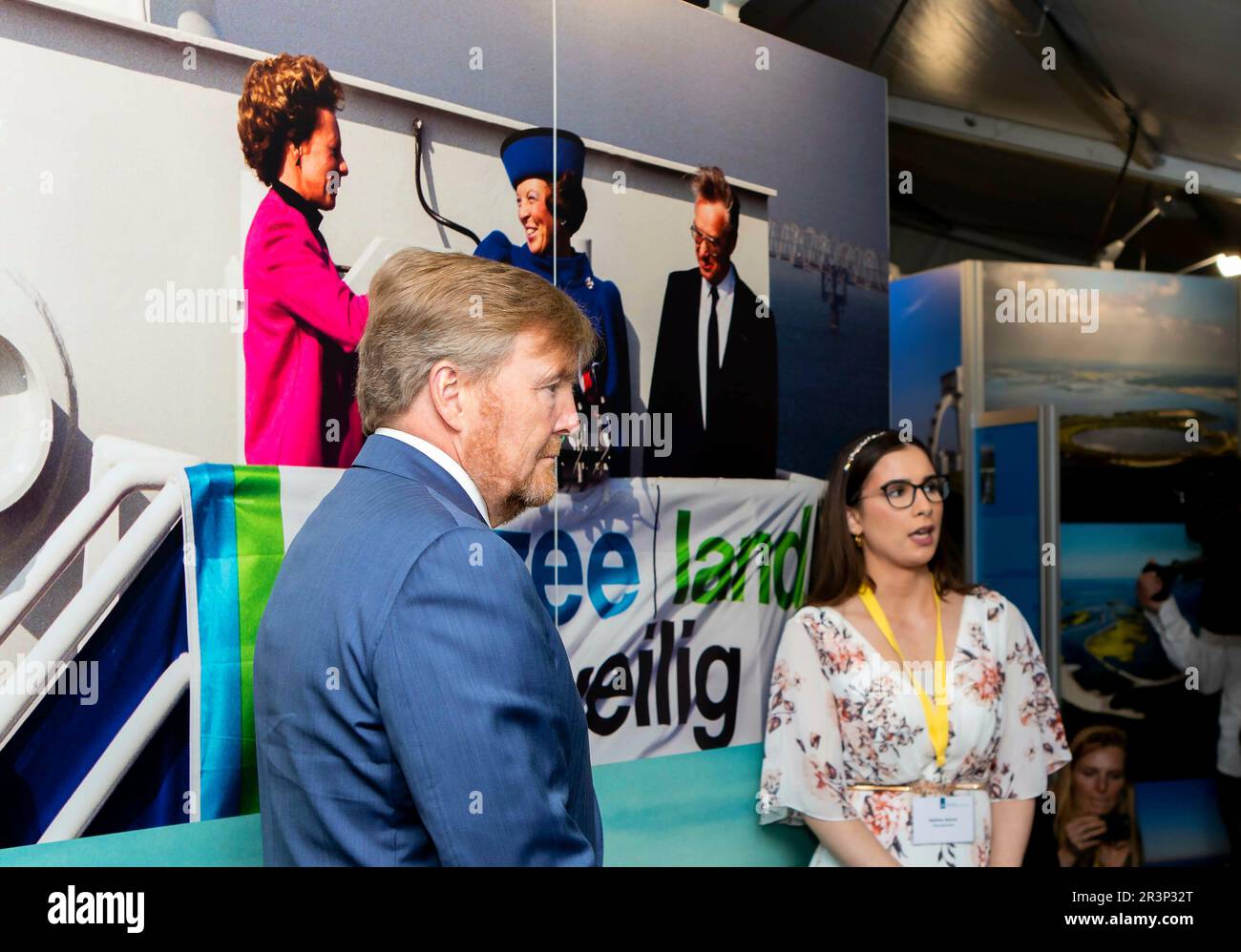 Nijmegen, Niederlande. 24th May, 2023. King Willem-Alexander of The ...