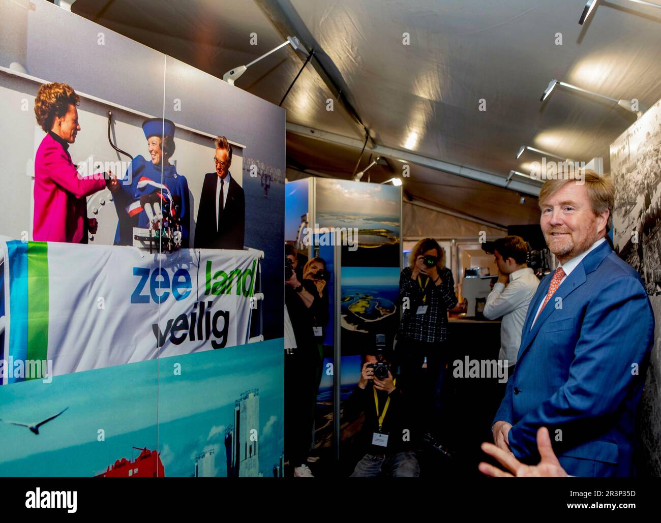 Nijmegen, Niederlande. 24th May, 2023. King Willem-Alexander of The ...