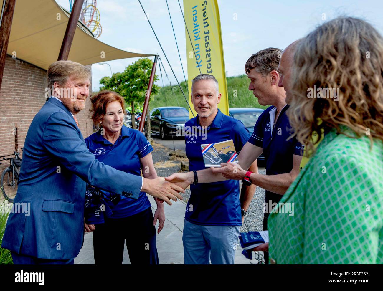 Nijmegen, Niederlande. 24th May, 2023. King Willem-Alexander of The ...