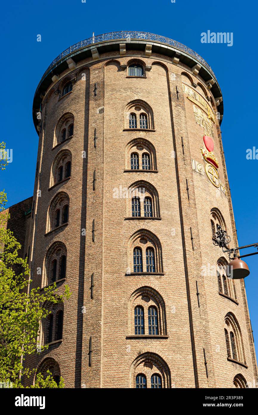 The Round Tower (Rundetaarn) Copenhagen, Denmark Stock Photo - Alamy