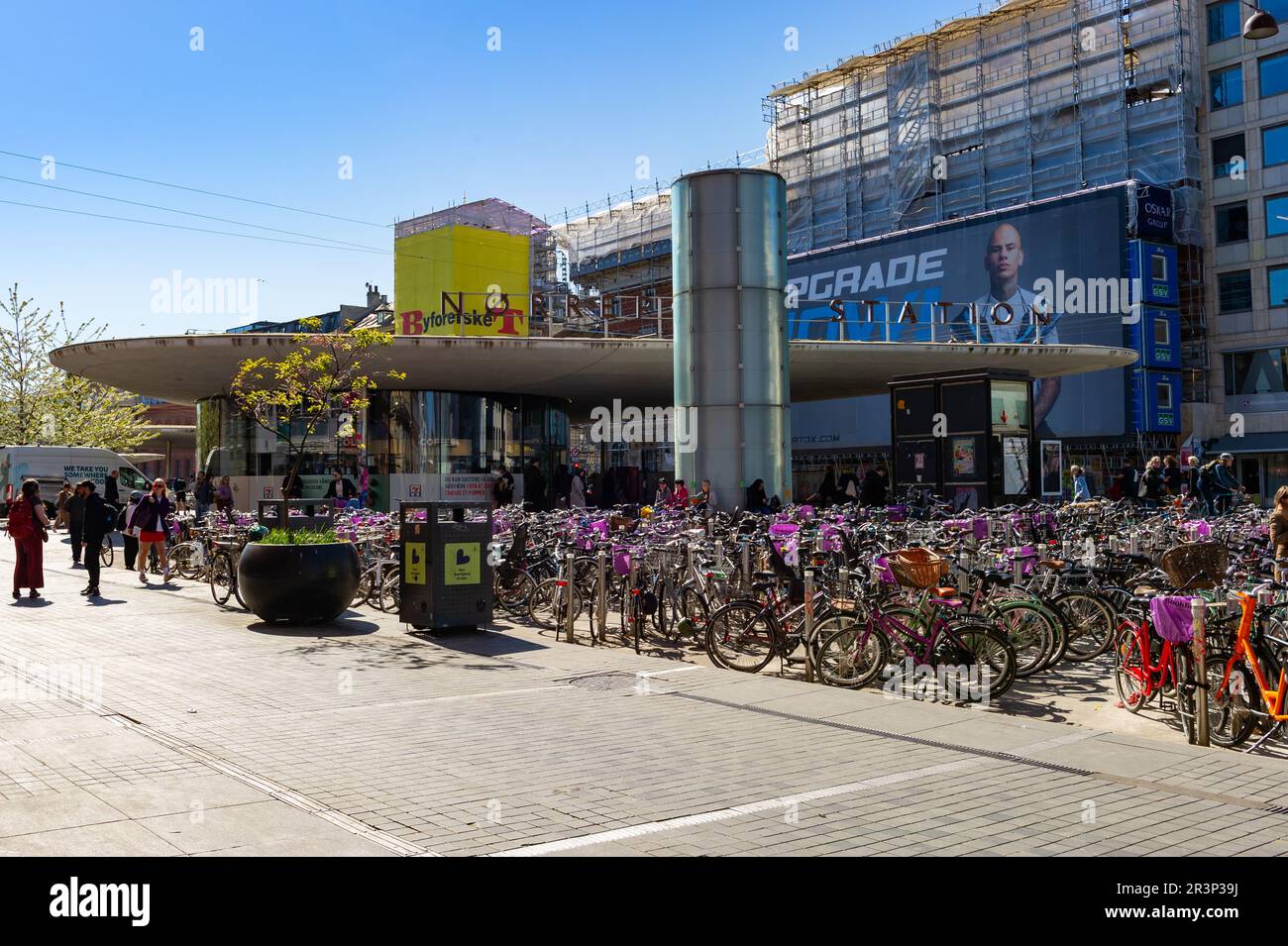 Entrance to Nørreport Station, Copenhagen, Denmark Stock Photo - Alamy
