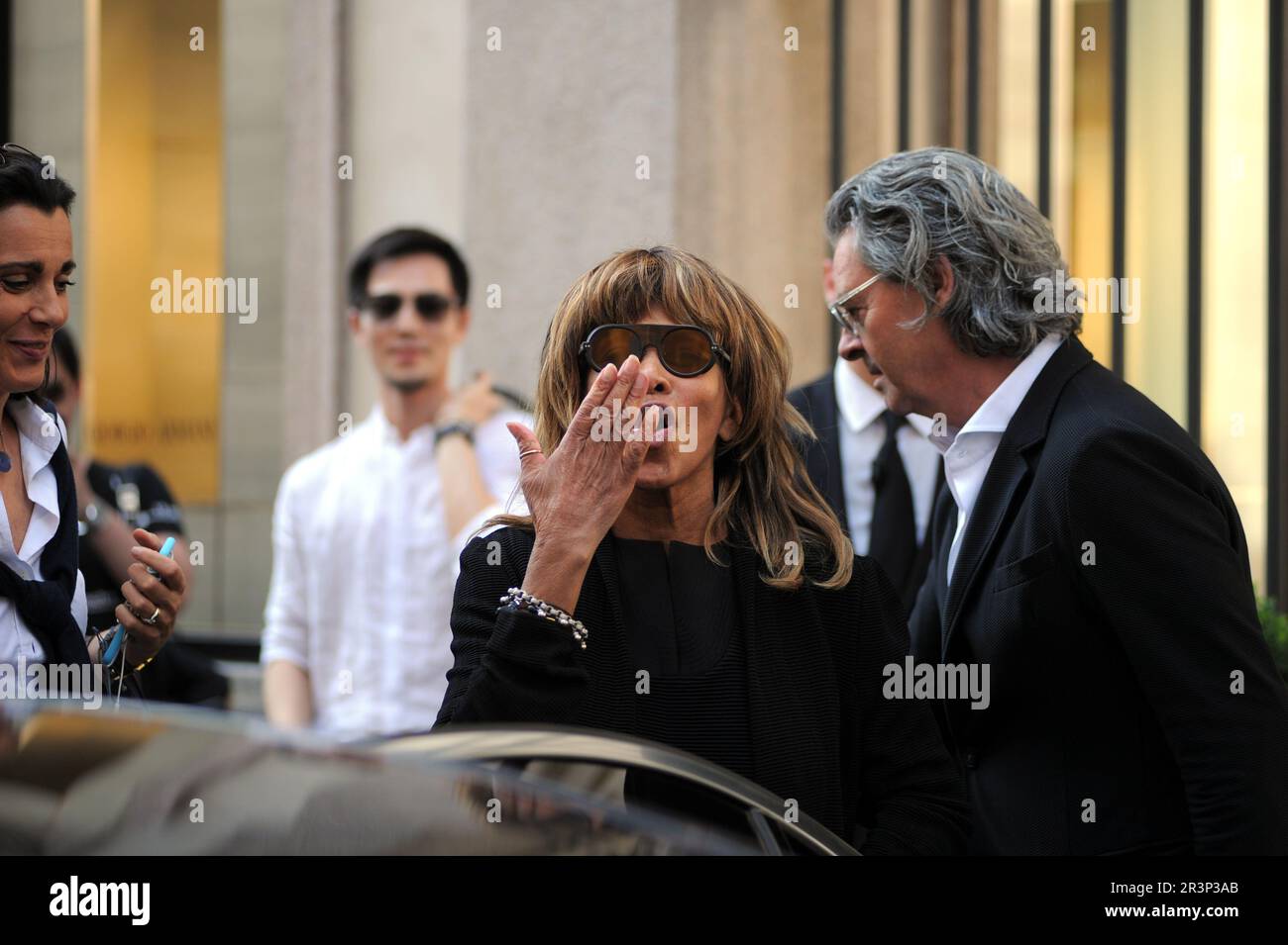 Milan, Italy. 24th May, 2023. Milan, 24-05-2023 Singer Tina Turner, 83 ...