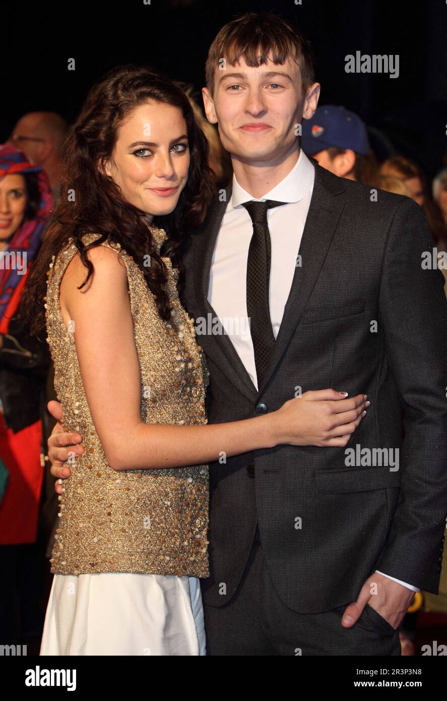 London UK. Kaya Scodelario and Elliott Tittensor at the BFI London Film ...