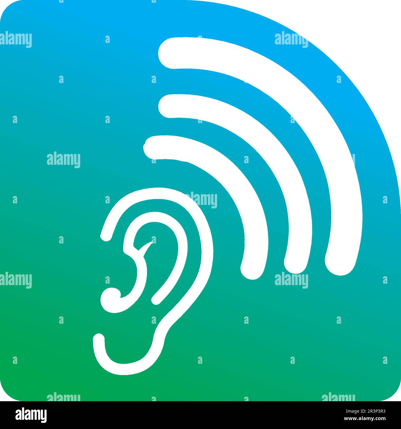 ear and diagnose health logo desain and vector Stock Vector Image & Art ...