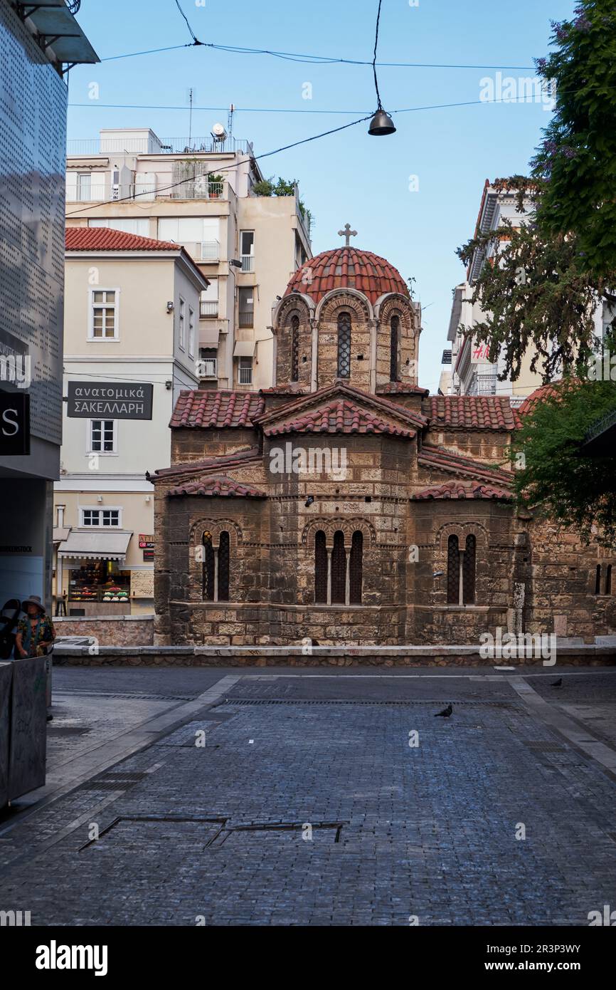 Christian Church of Panaghia Kapnikarea - one of the oldest churches in ...
