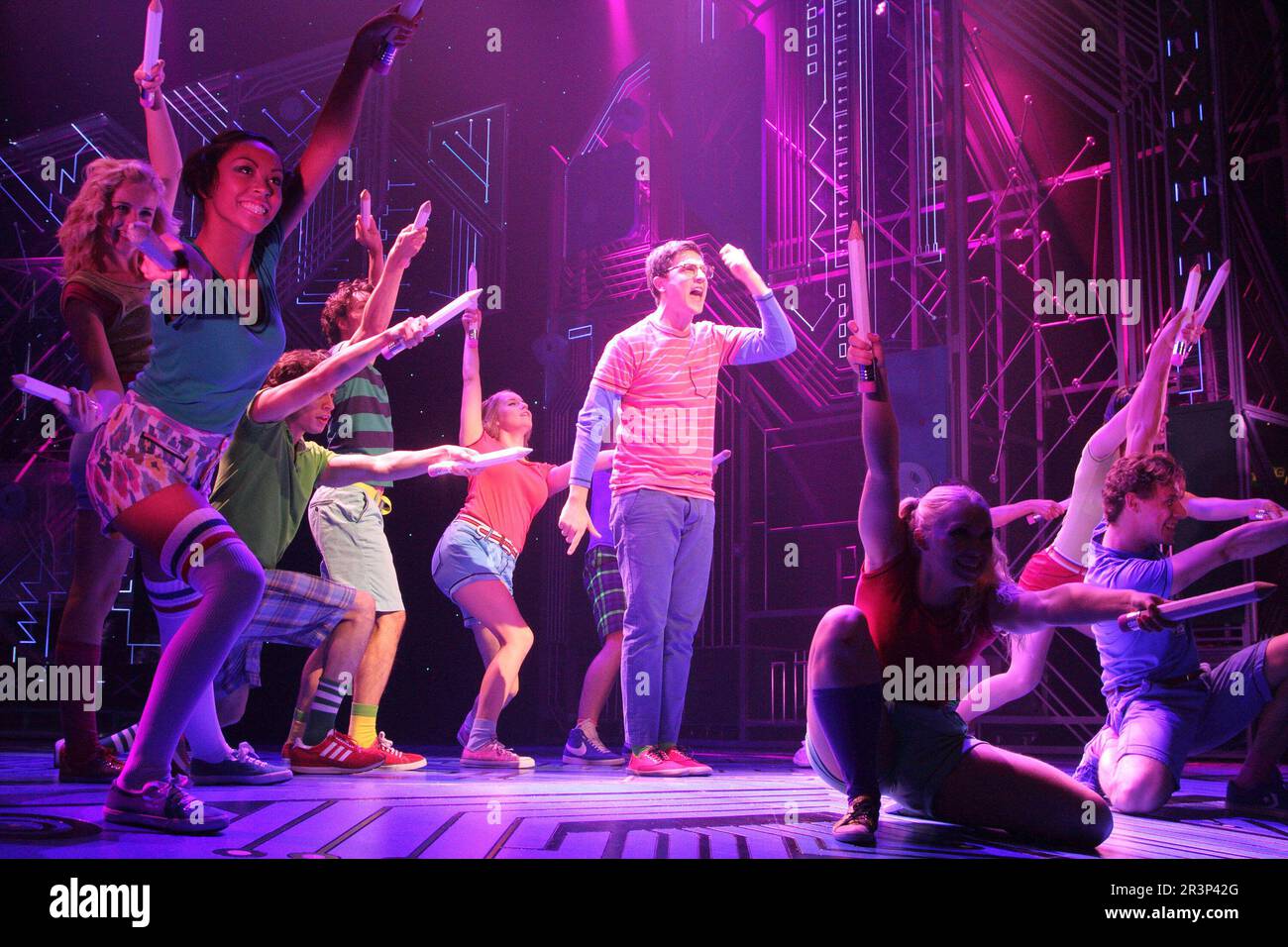 London. UK. Loserville, a new teen musical by Elliot Davis and James ...