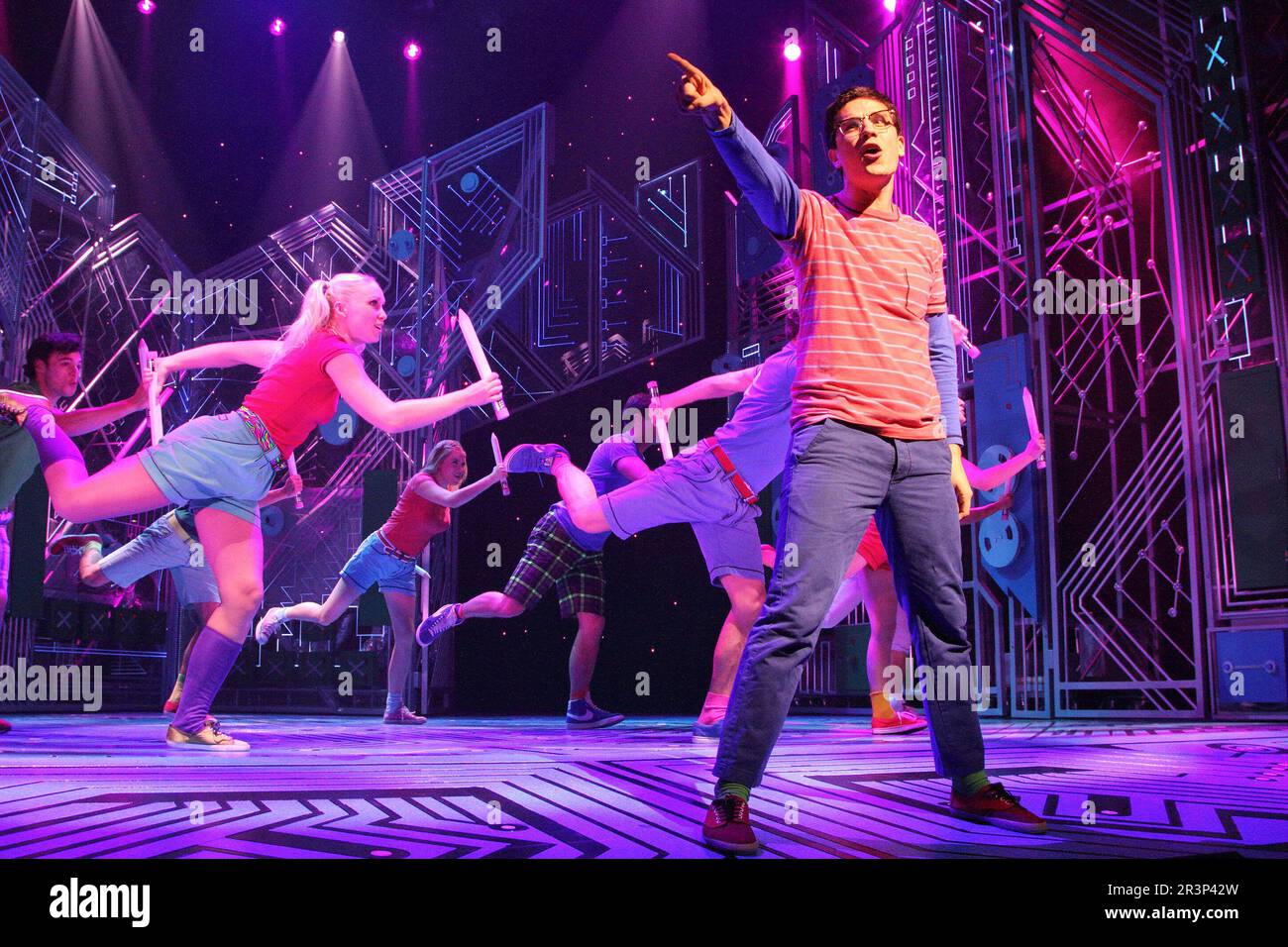 London. UK. Loserville, a new teen musical by Elliot Davis and James ...