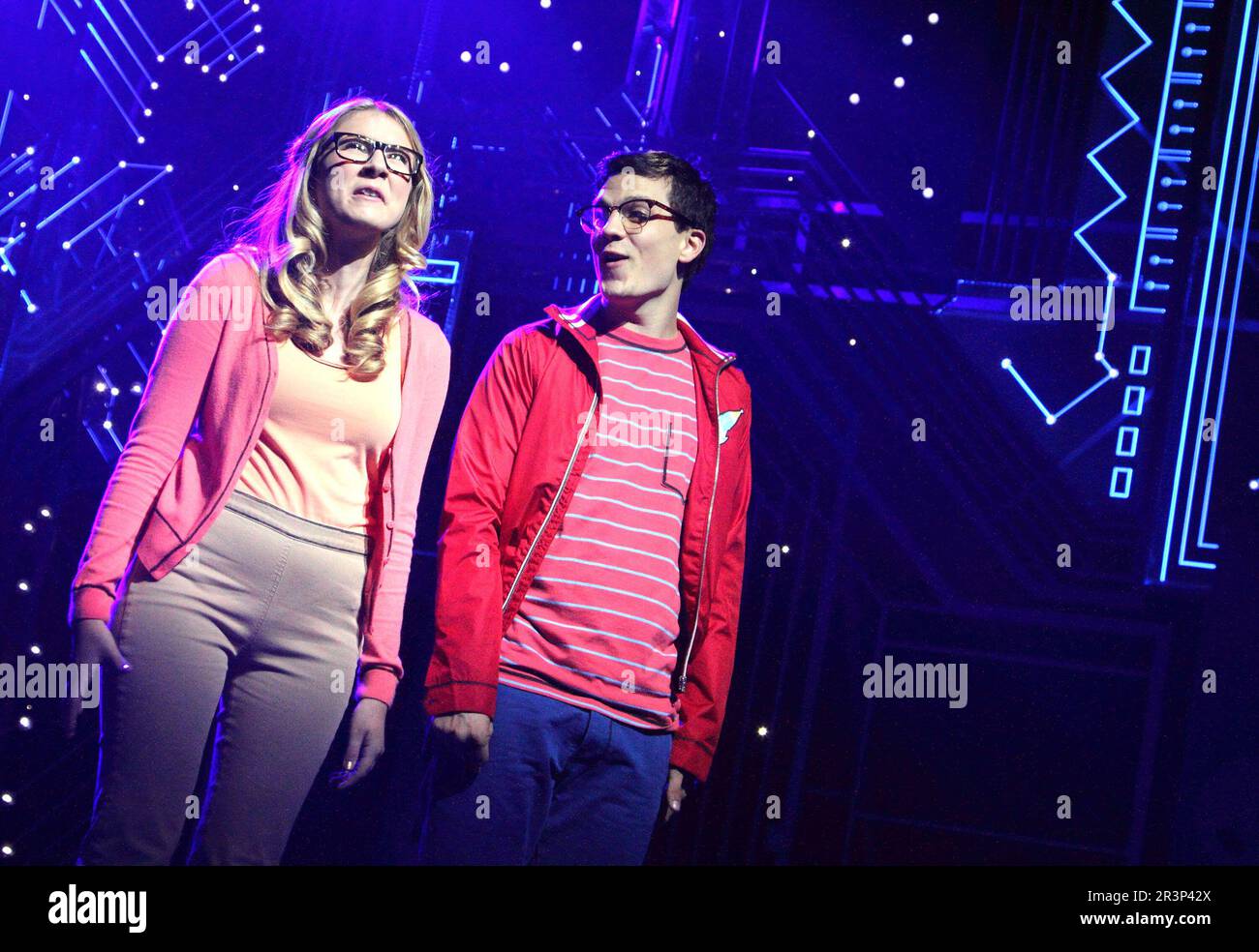 London. UK. Loserville, a new teen musical by Elliot Davis and James ...