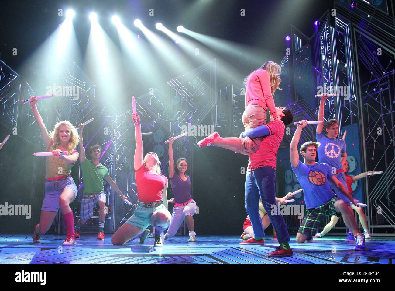 London. UK. Loserville, a new teen musical by Elliot Davis and James ...