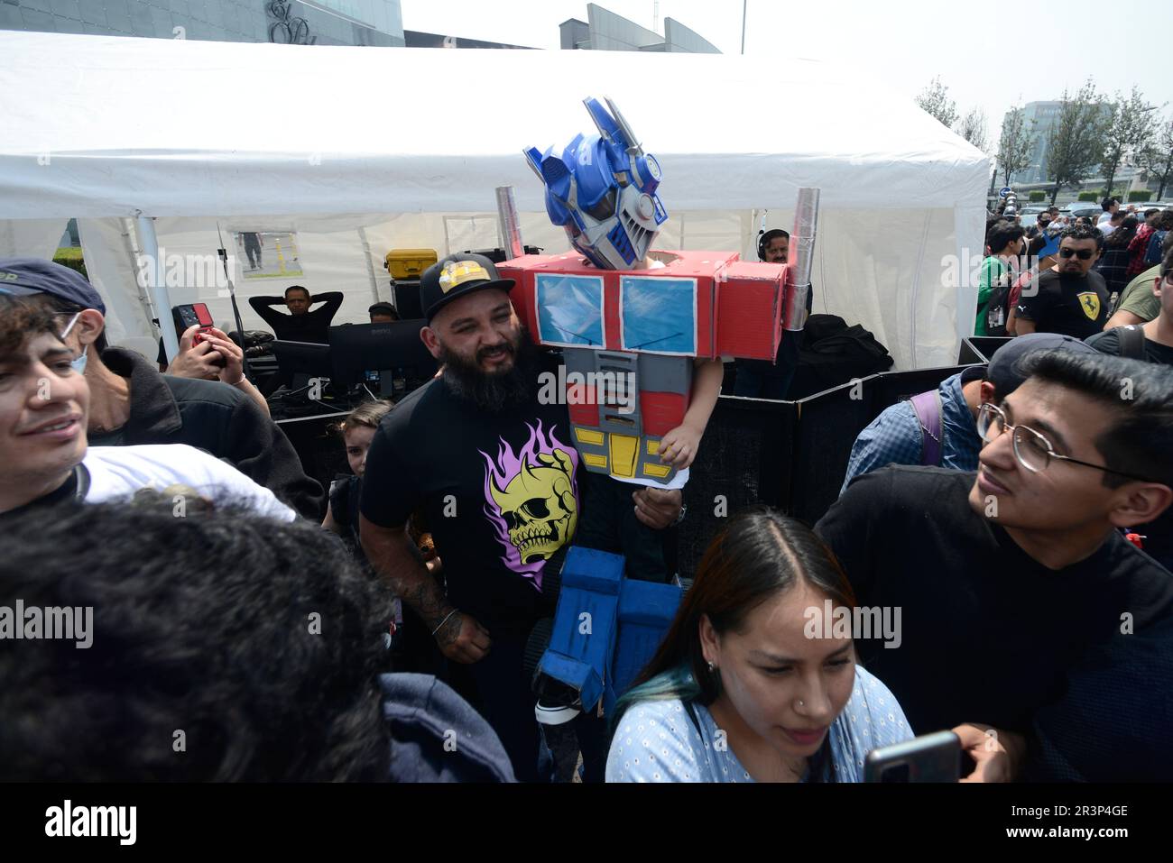 May 24, 2023, Mexico City, Mexico: Fans attend The launch monumental ...