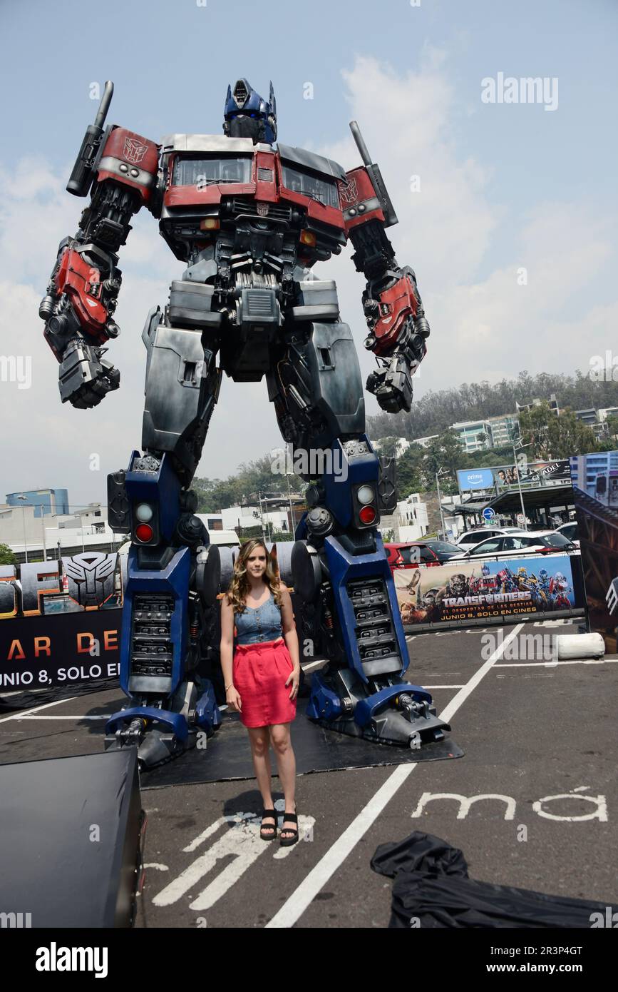 May 24, 2023, Mexico City, Mexico: The monumental size figures of the ...