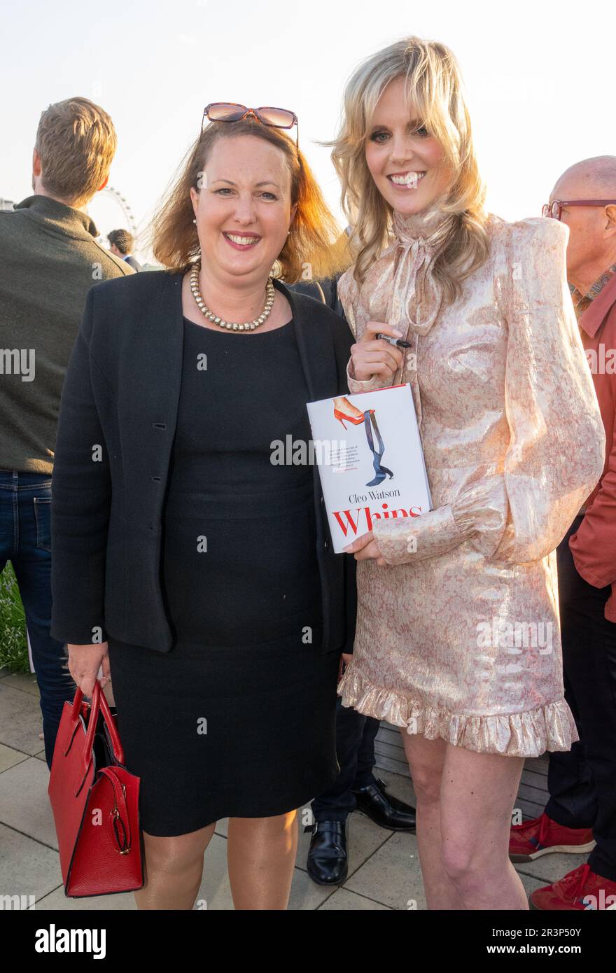 Cleo Watson (right) and Attorney General Victoria Prentis at the launch ...