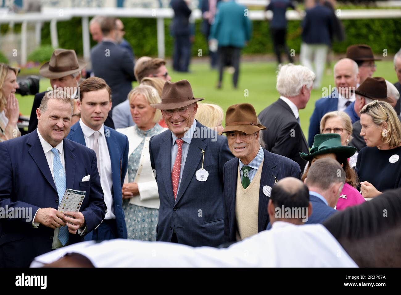 John Gosden and George Strawbridge Stock Photo - Alamy