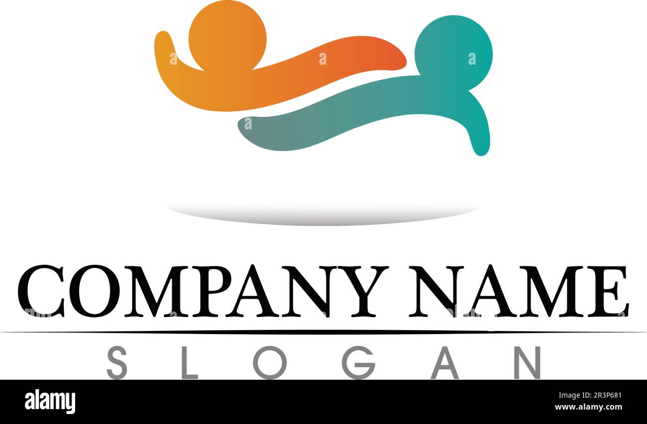 People family family reunion group Stock Vector Images - Alamy