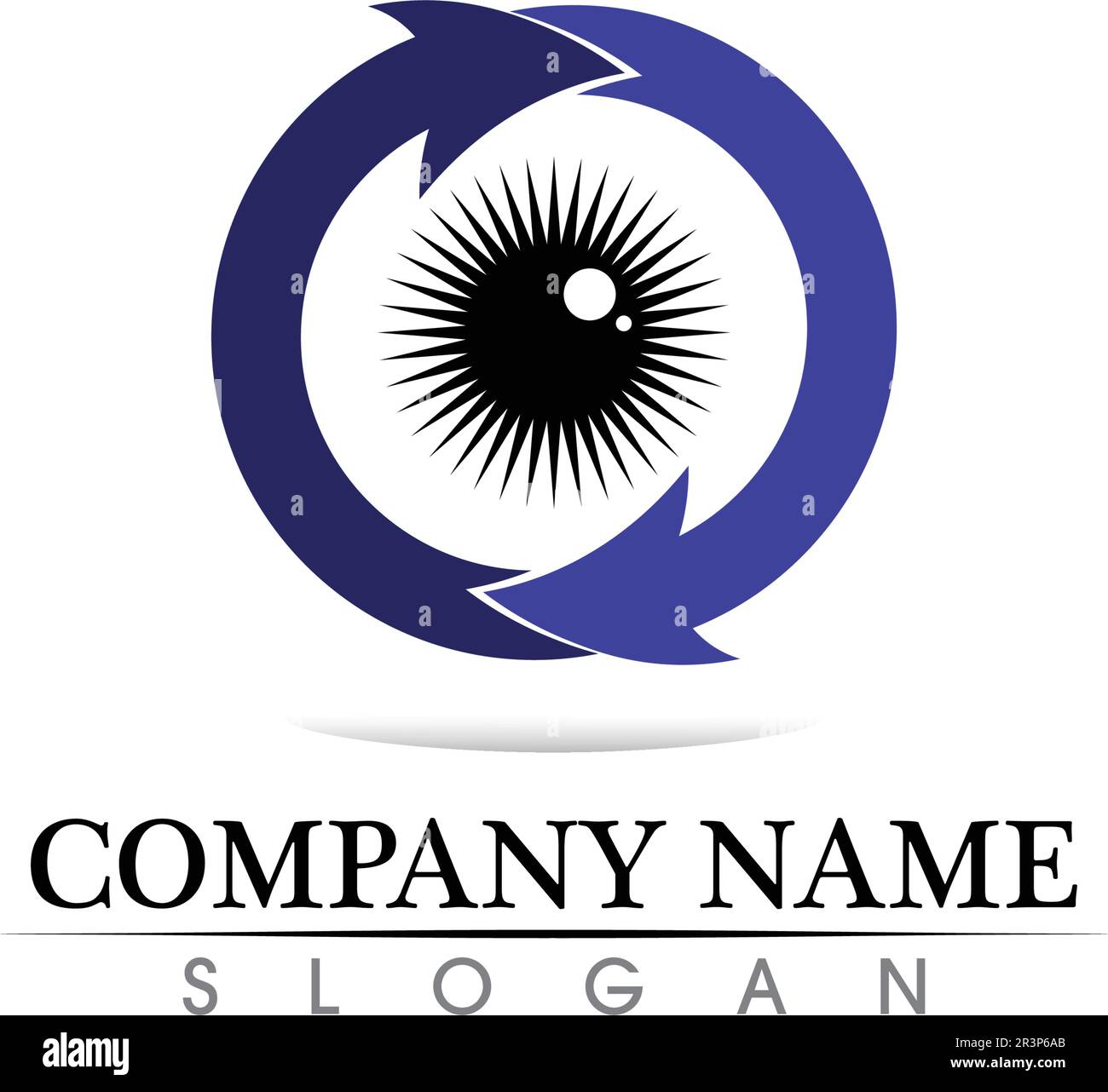 Technology circle logo and symbols Vector Stock Vector Image & Art - Alamy