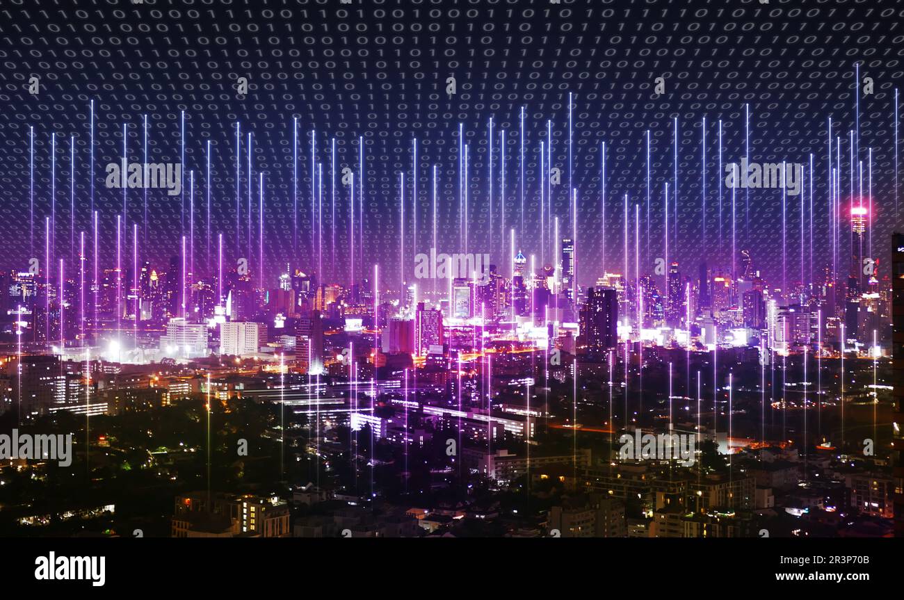 Binary code everywhere hi-res stock photography and images - Alamy