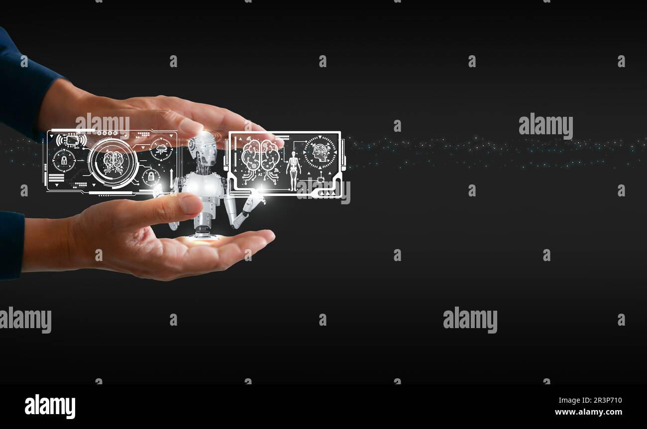 Ai hands hi-res stock photography and images - Alamy