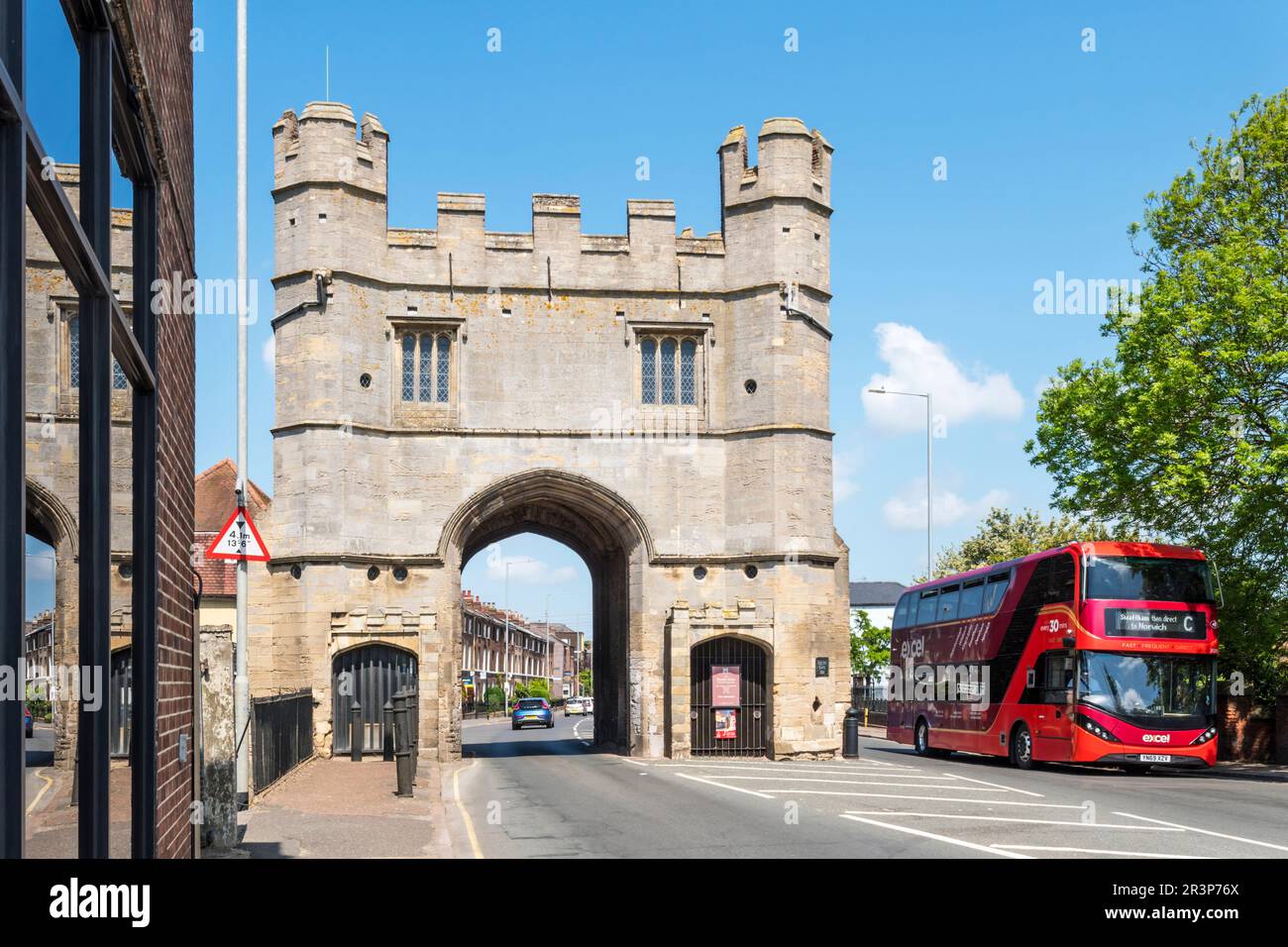 King's Lynn South Gates were originally built in the 14th century, and ...