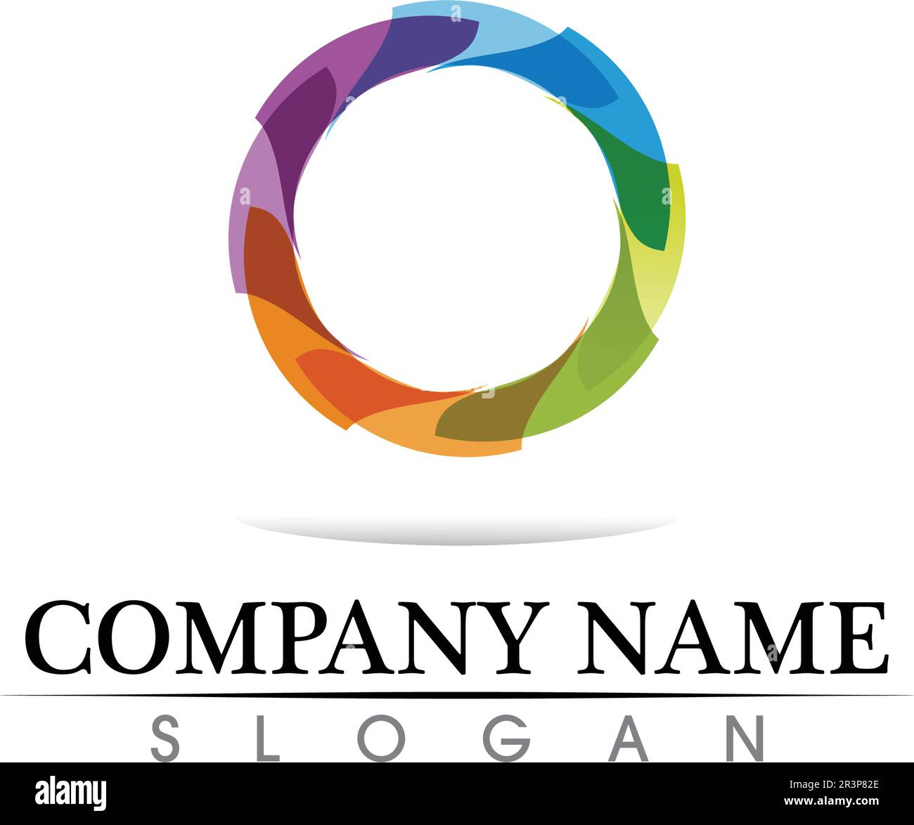 Technology circle logo and symbols Vector Stock Vector Image & Art - Alamy