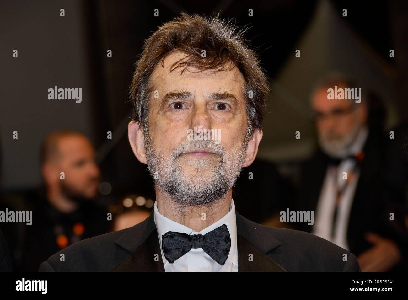 Director Nanni Moretti pose for photographers upon arrival at the ...