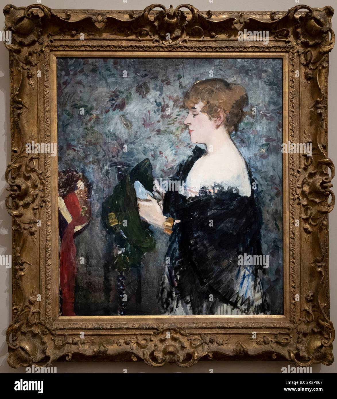 Paris, France - 05 13 2023: Orsay Museum. At The Milliner's painted by ...