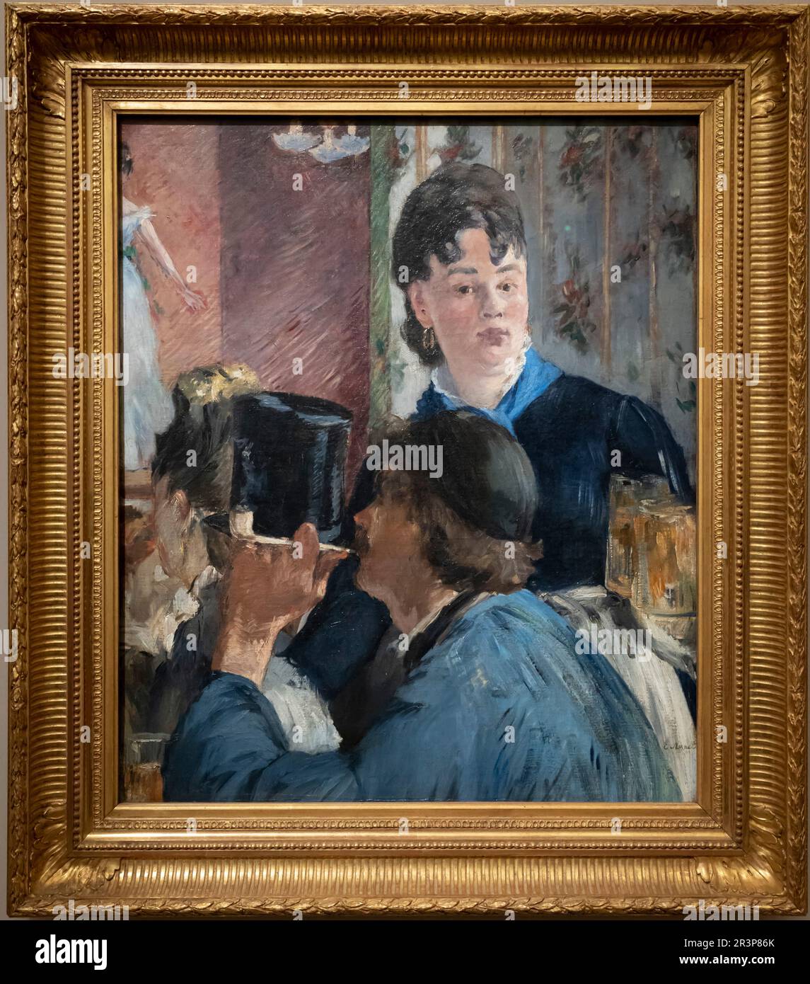 Paris, France - 05 13 2023: Orsay Museum. The Waitress Of Beer Glasses ...