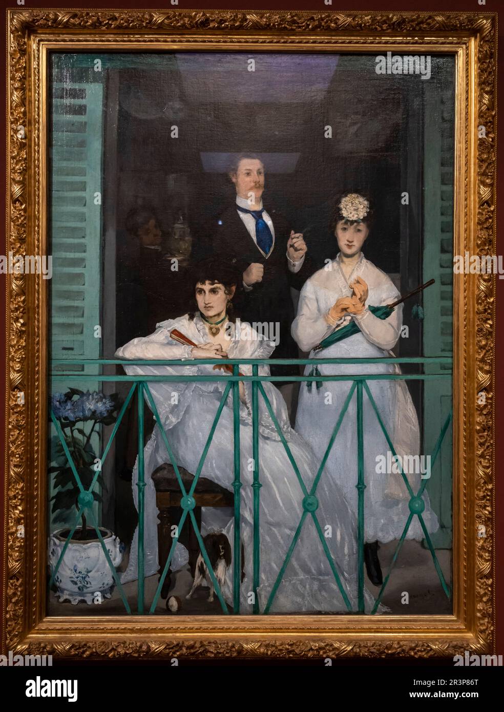 Paris, France - 05 13 2023: Orsay Museum. The Balcony painted by ...