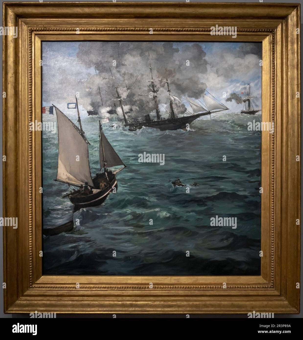 Edouard manet kearsarge alabama hi-res stock photography and images - Alamy