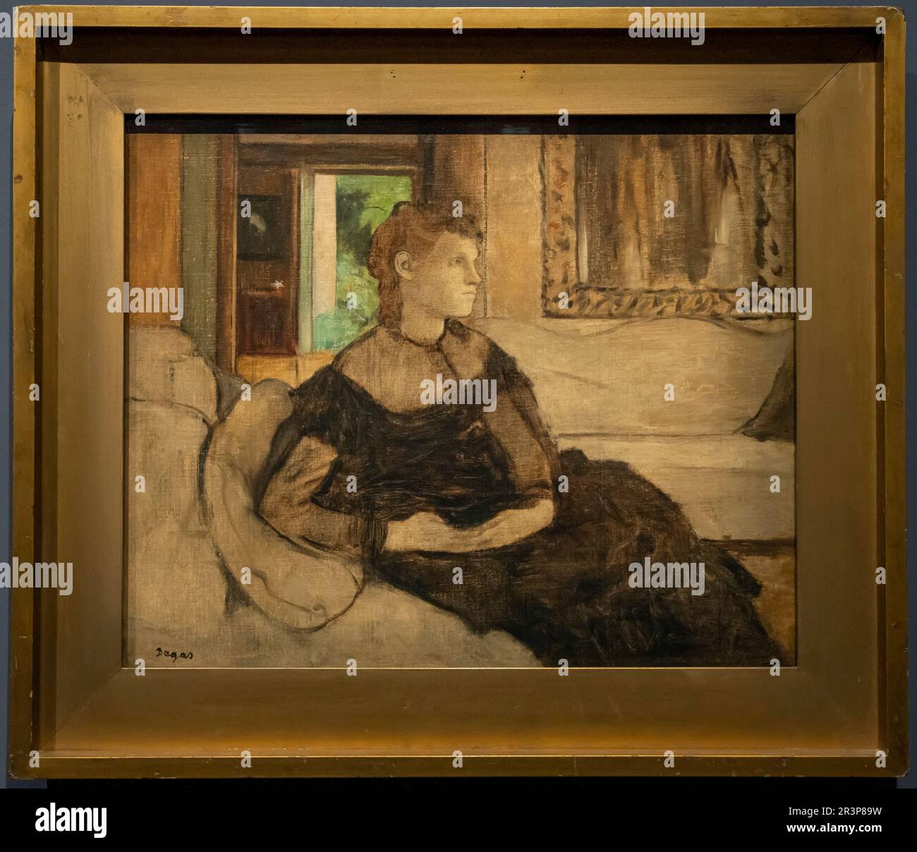 Paris, France - 05 13 2023: Orsay Museum. Madame Yves Gobillard, Born ...