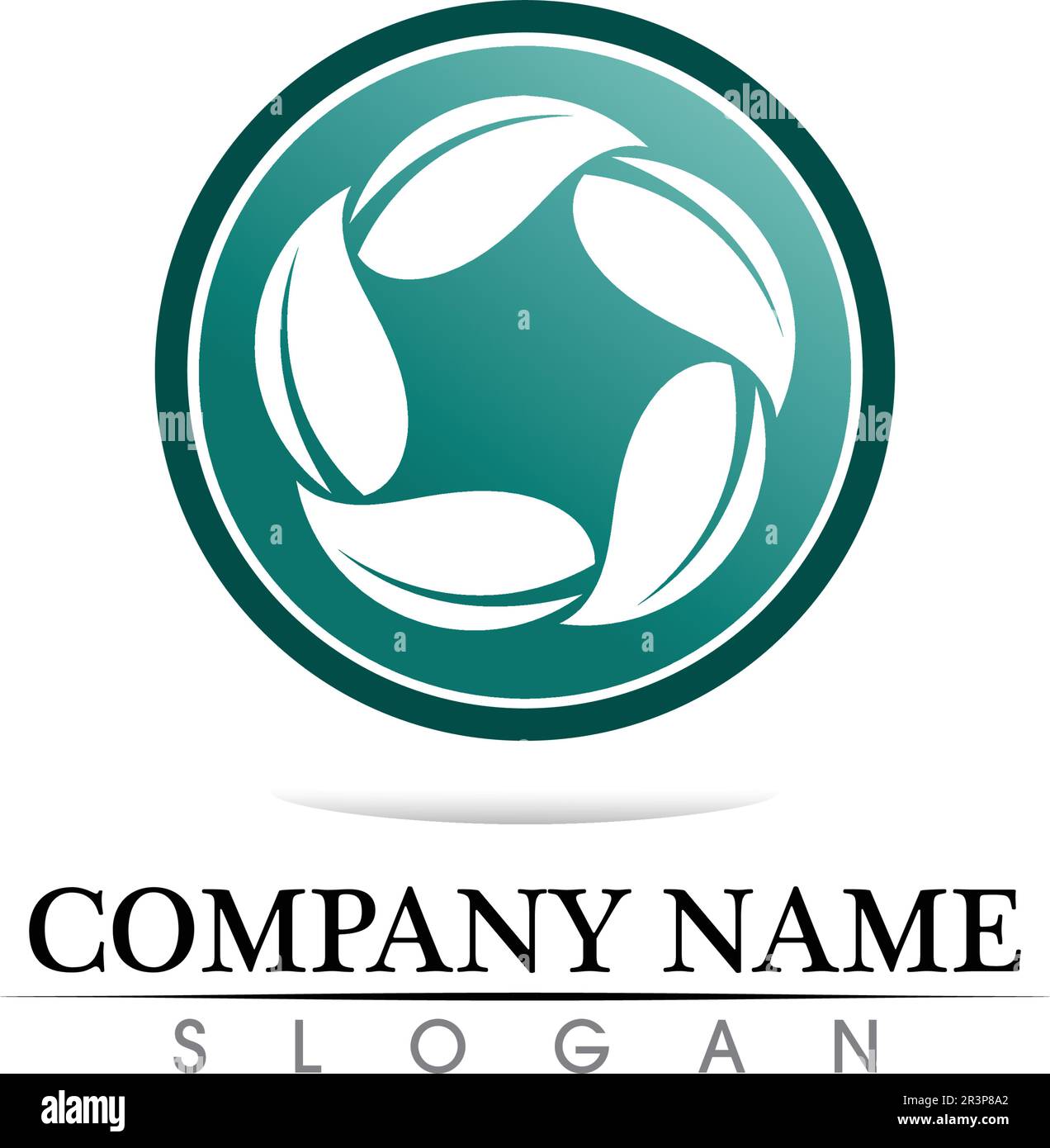 Technology circle logo and symbols Vector Stock Vector Image & Art - Alamy